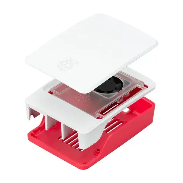 Buy Raspberry Pi 5 Licensed Box - Red White - Affordable Price